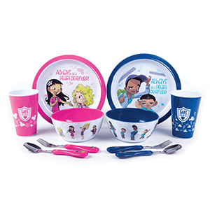 HEART DEFENDER DISH SET - Defense In Heels